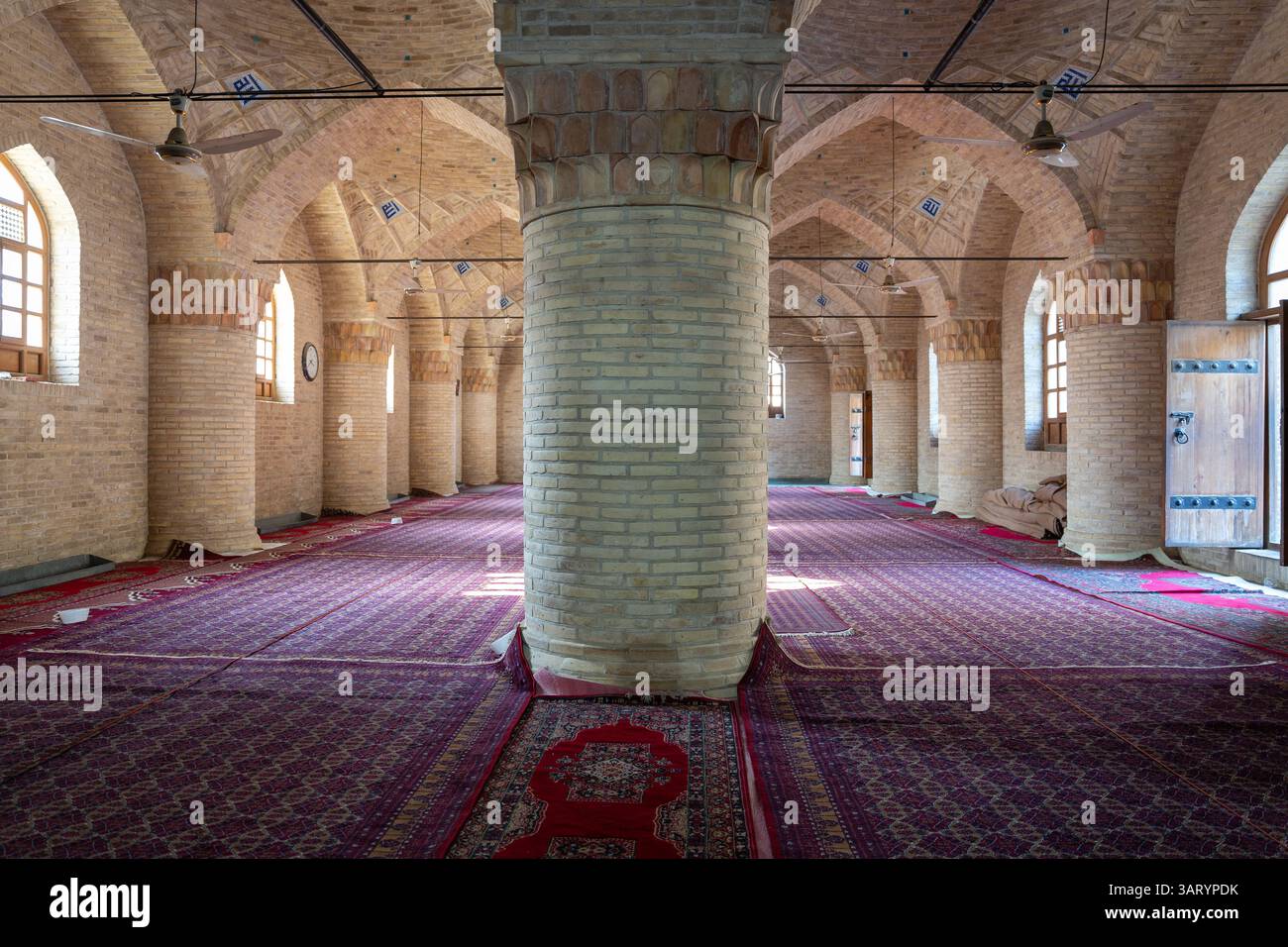 interior inside the Balkh Green Mosque, built in 1421 Stock Photo - Alamy