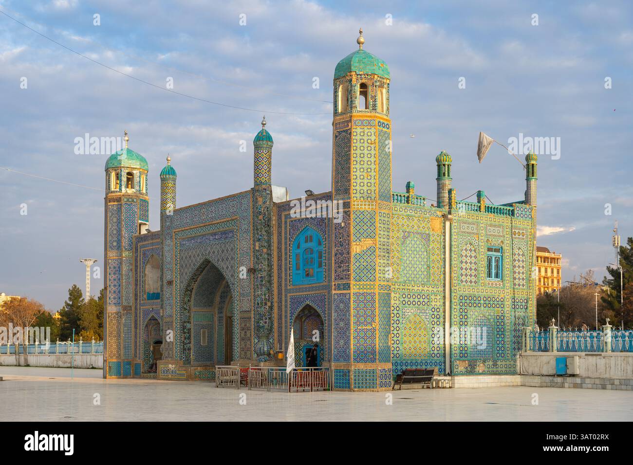 Blue Mosque, a famous 15th-century blue-tiled mosque where prominent ...