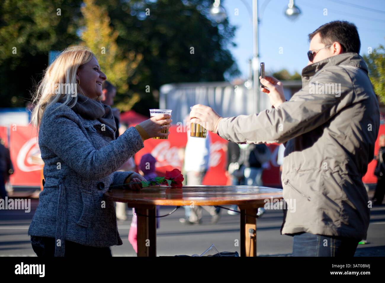 October 3, 2013 - Berlin, Germany - Celebrations and street party ...