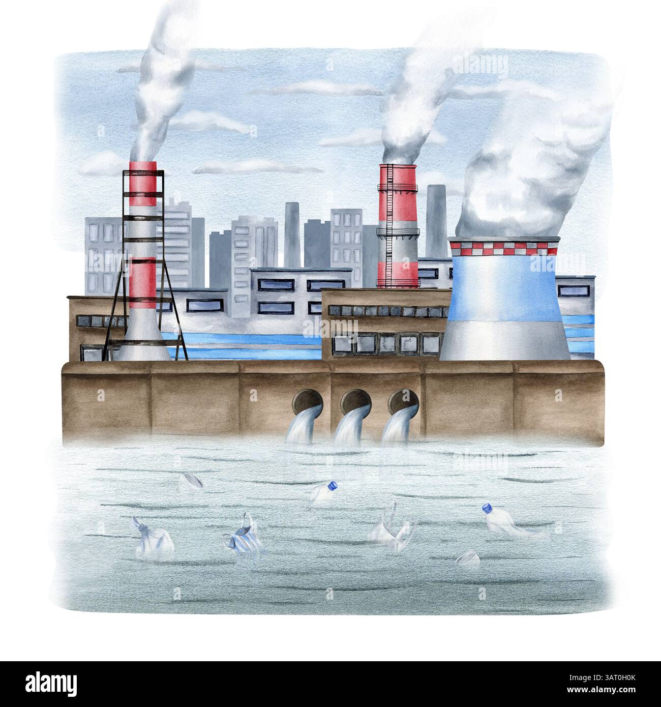 Liquid air building Cut Out Stock Images & Pictures - Alamy