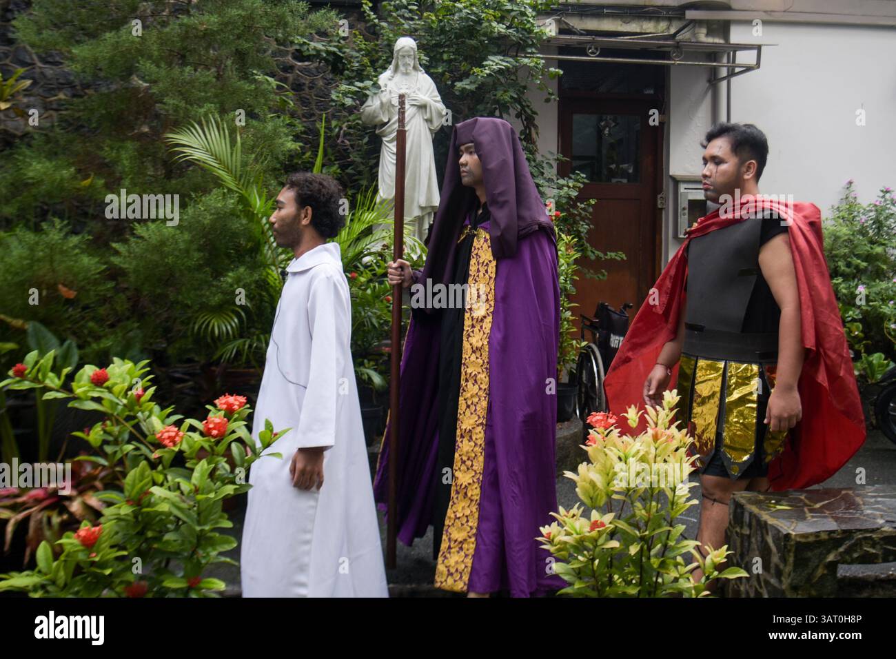 Bandung, West Java, Indonesia. 18th Apr, 2025. Indonesian Catholics ...