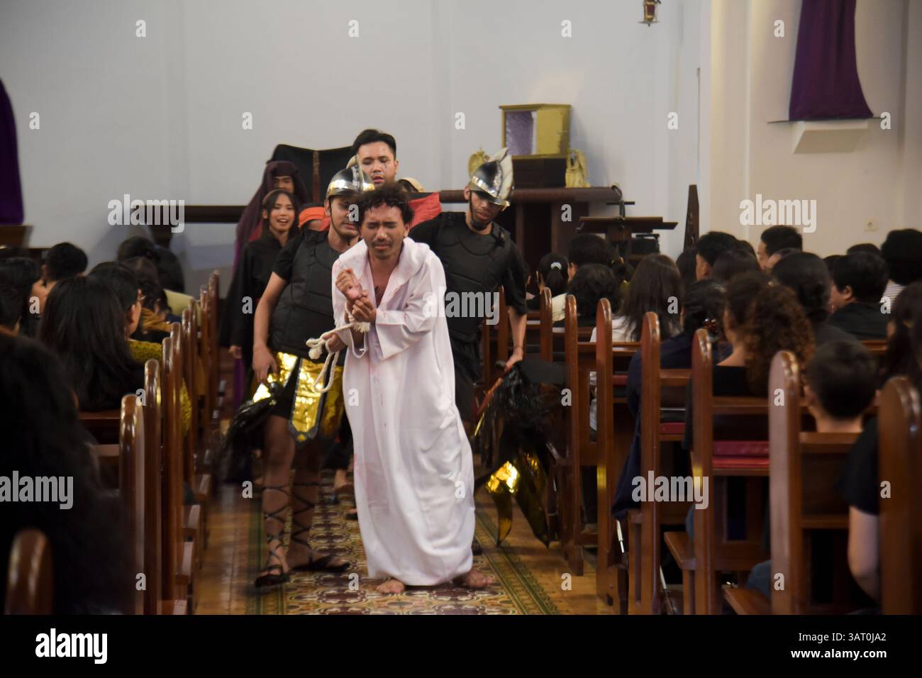 Bandung, West Java, Indonesia. 18th Apr, 2025. Indonesian Catholics ...