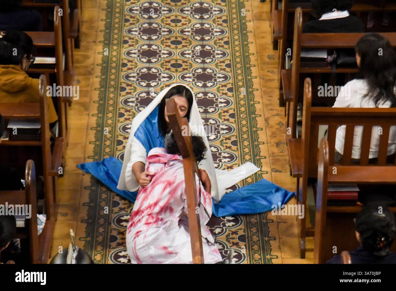 Bandung, West Java, Indonesia. 18th Apr, 2025. Indonesian Catholics ...