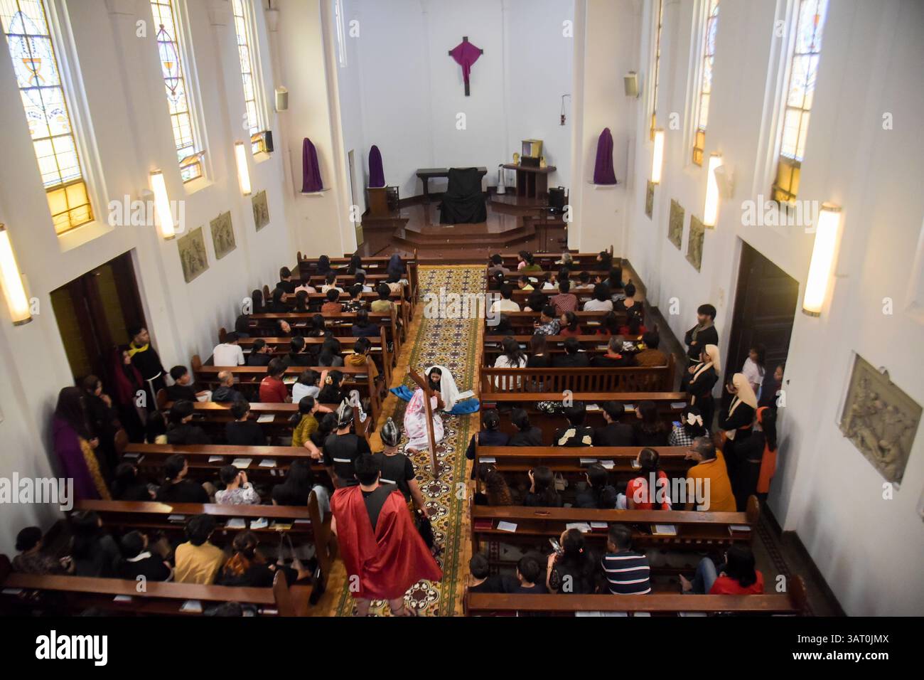 April 18, 2025, Bandung, West Java, Indonesia: Indonesian Catholics ...