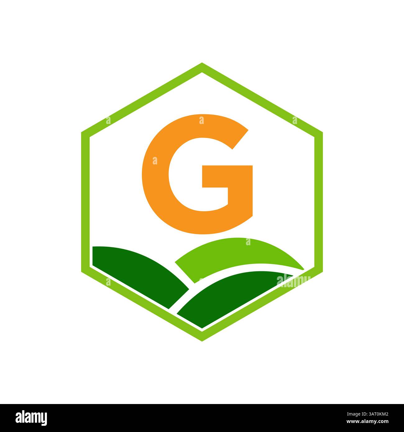 Agriculture and Farming Logo On Letter G Concept For Bakery, Bread ...