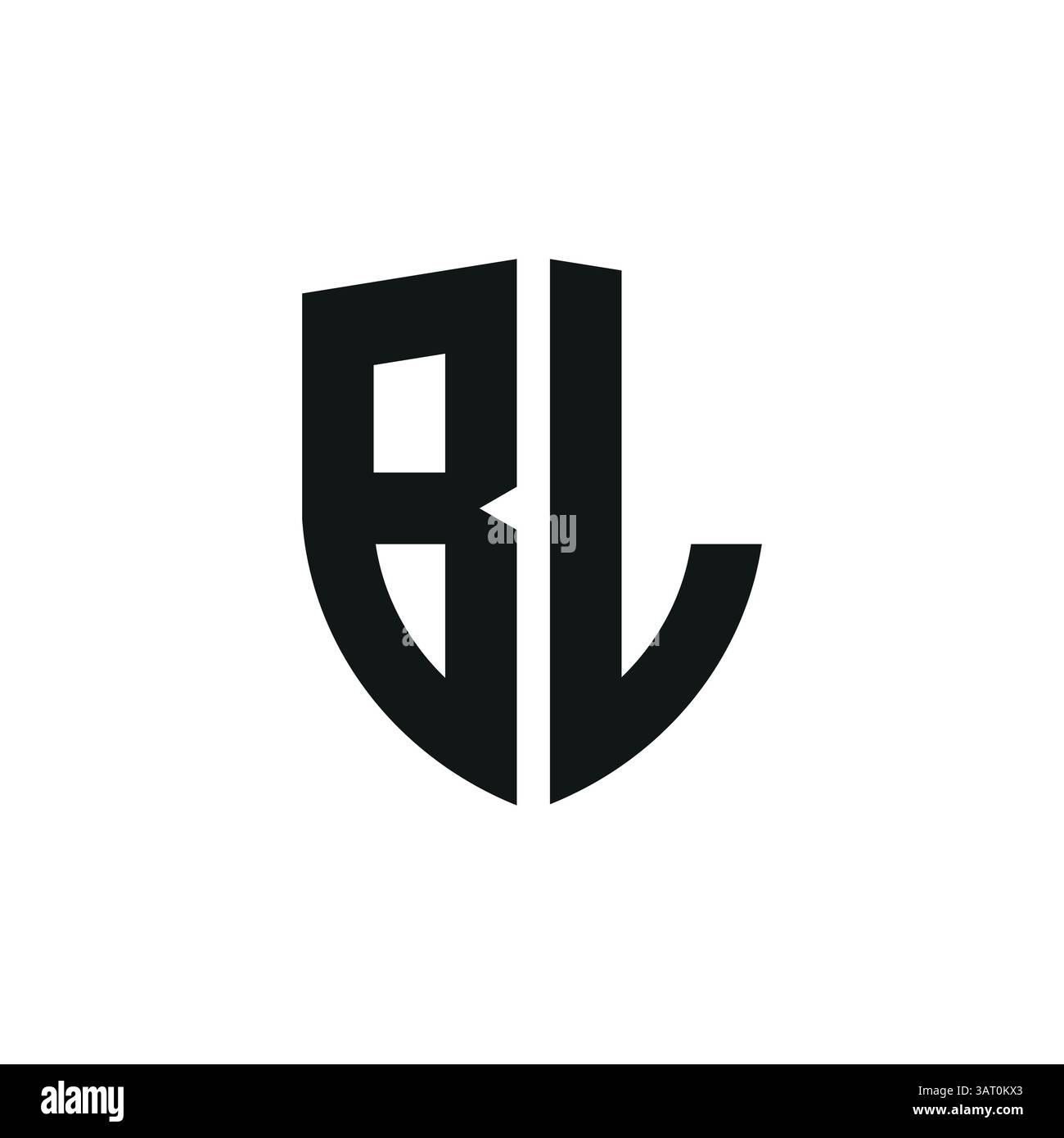 Initial letter bl Cut Out Stock Images & Pictures - Alamy