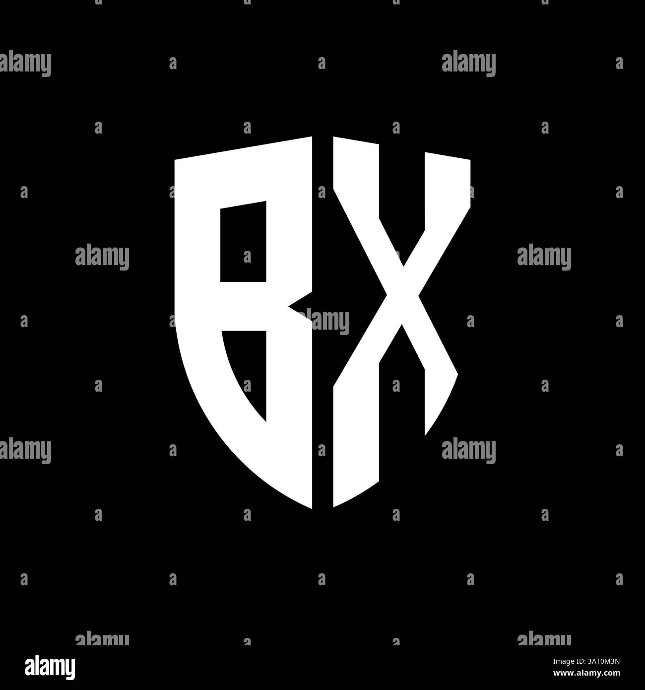 Bx letters Stock Vector Images - Alamy