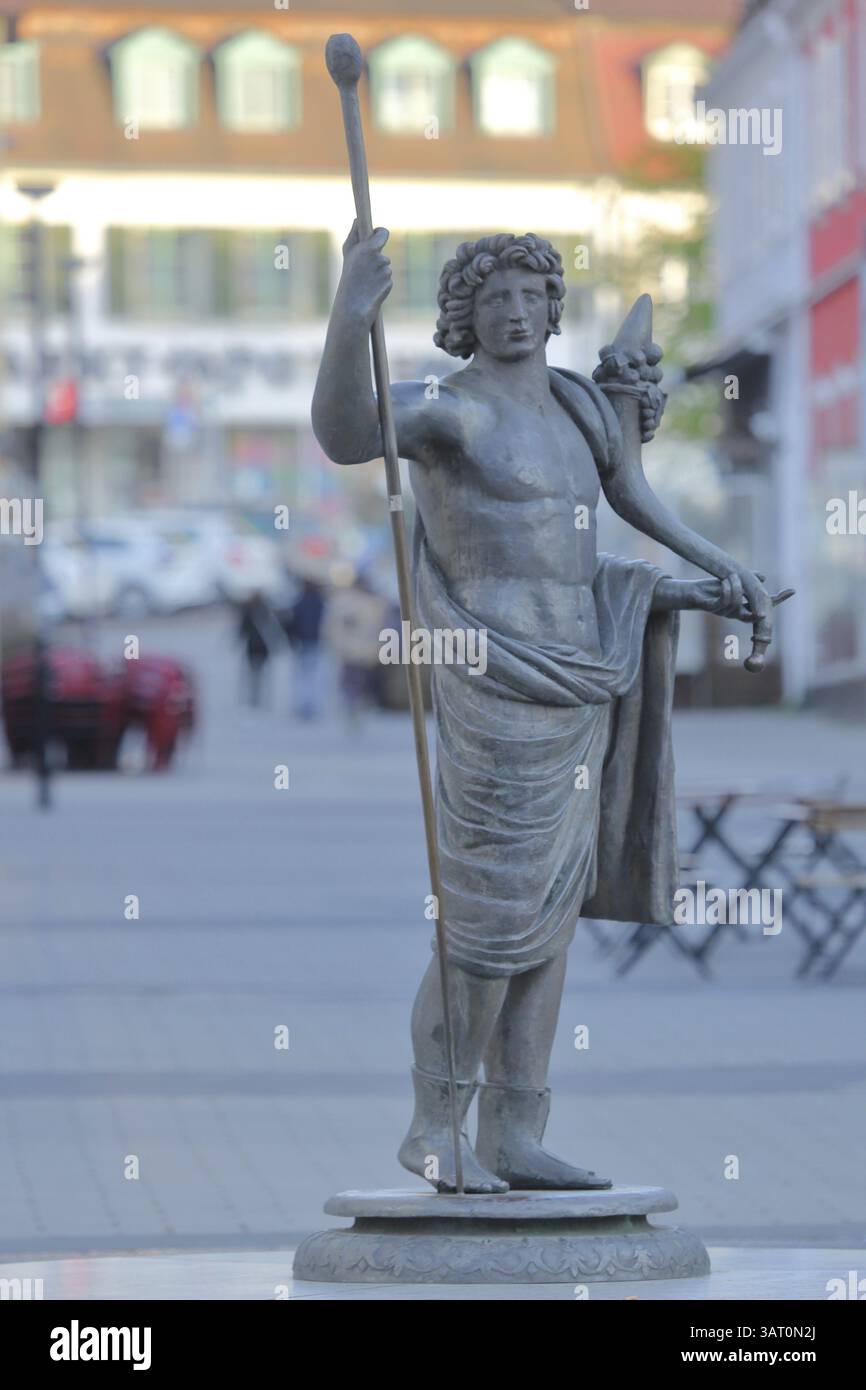 Sculpture Genius Popoli Romani, God of Protection of the Roman State ...