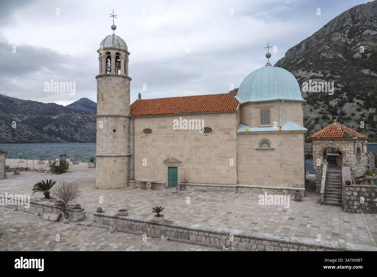 The island of Gospa od Skrpjela, Mary of the Rock, Bay of Kotor ...