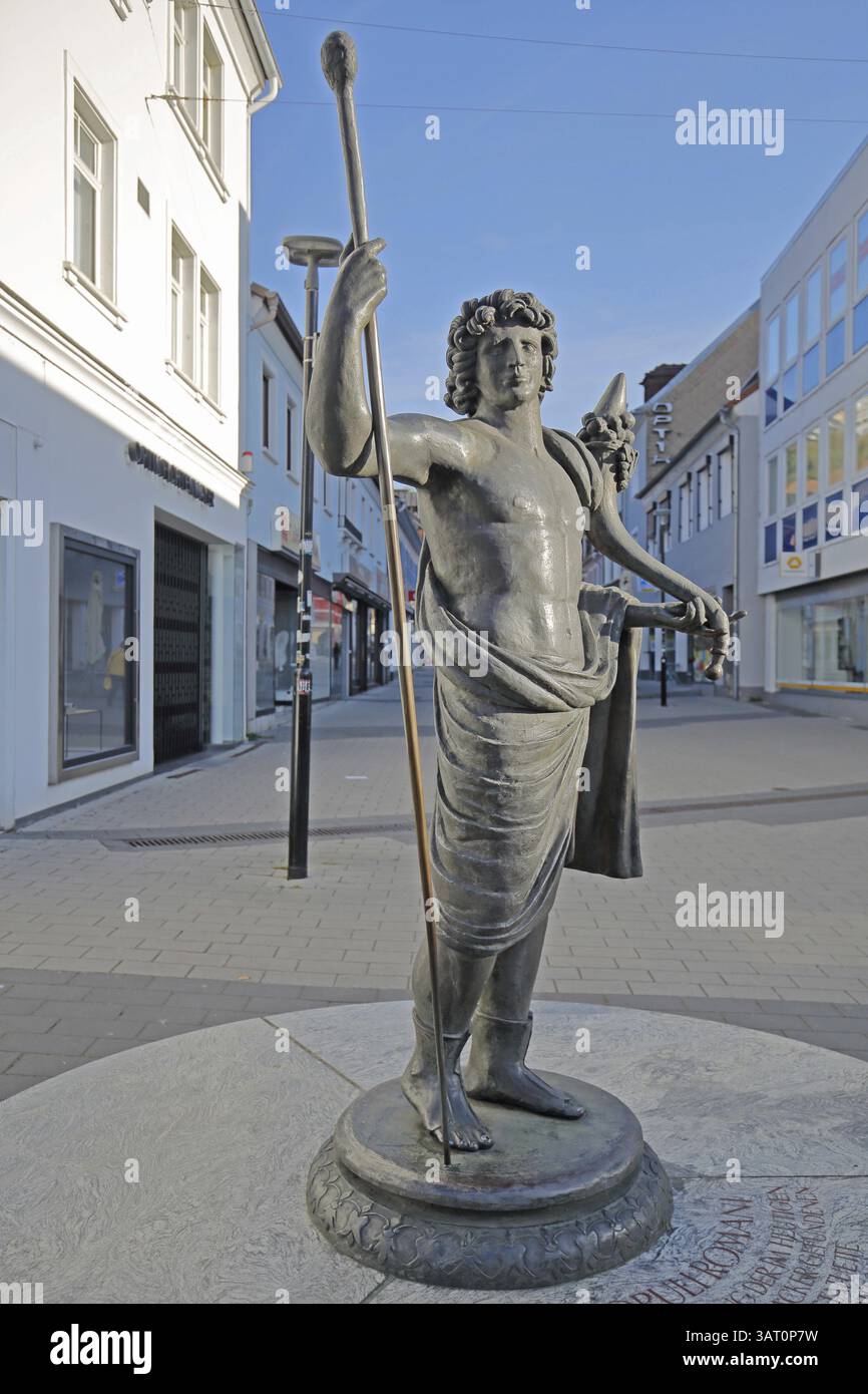 Sculpture Genius Popoli Romani, God of Protection of the Roman State ...
