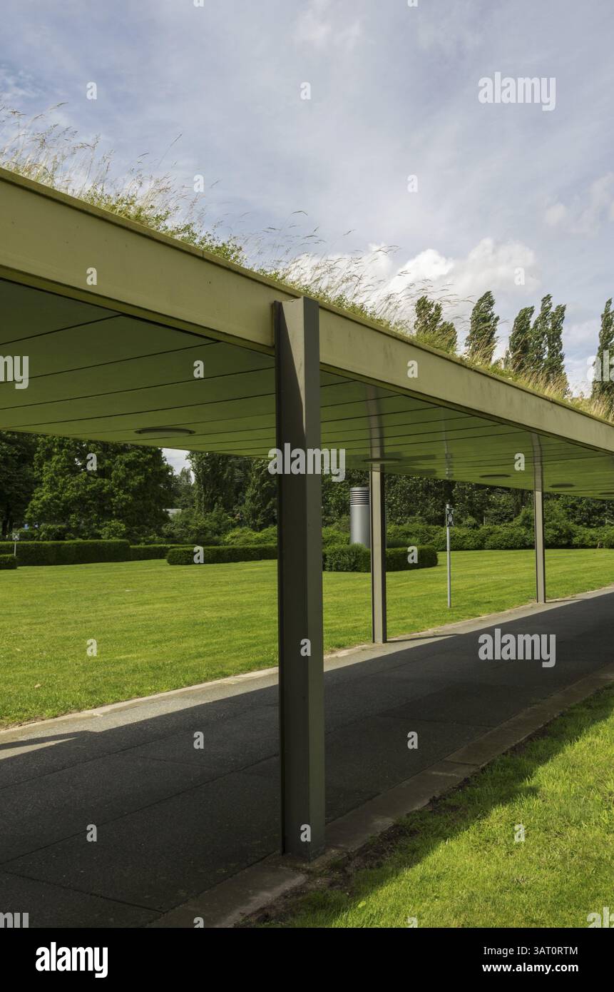 Green bridge - passageway Stock Photo - Alamy