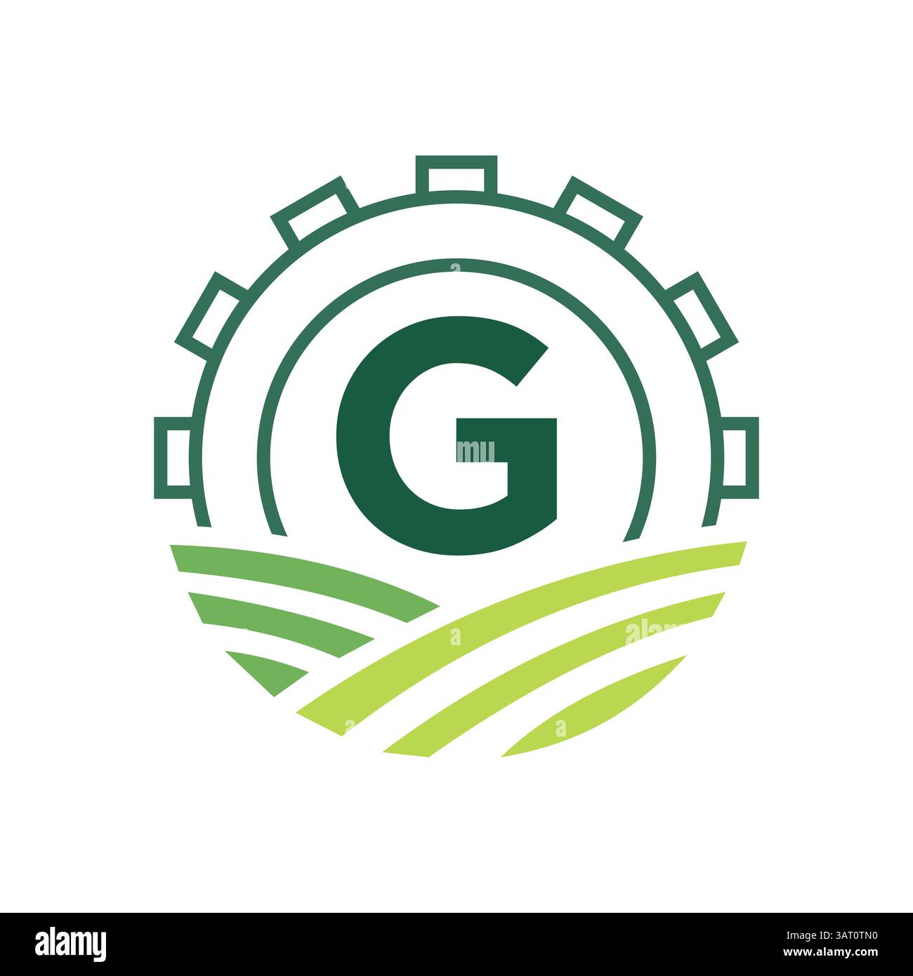 Agriculture Logo On Letter G. Agro Farming Logo Symbol Vector and ...