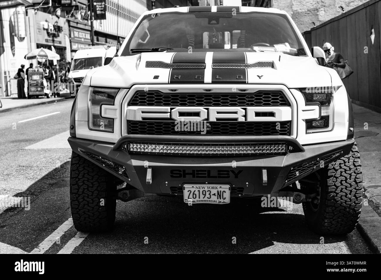 New York City, USA - April 09, 2024: 2017 Ford F-150 Raptor pickup ...