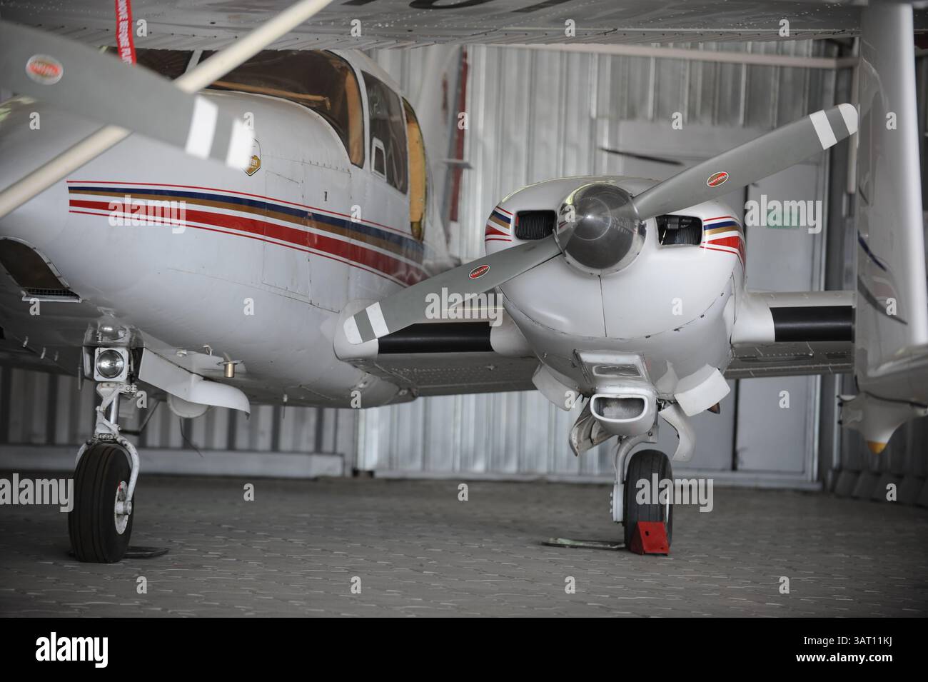 Mini airplanes for tourist city flights Stock Photo - Alamy
