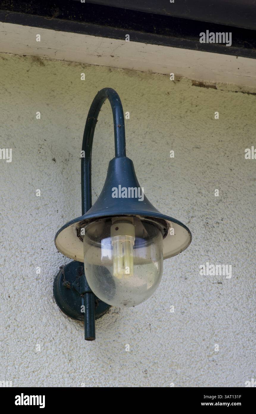 Old, dirty lamp Stock Photo - Alamy