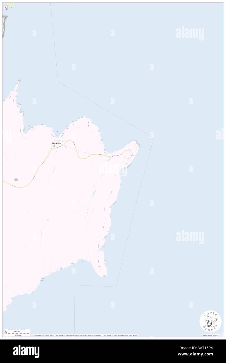 Paper Cove, , CA, Canada, Newfoundland and Labrador, N 47 30' 59'', S ...