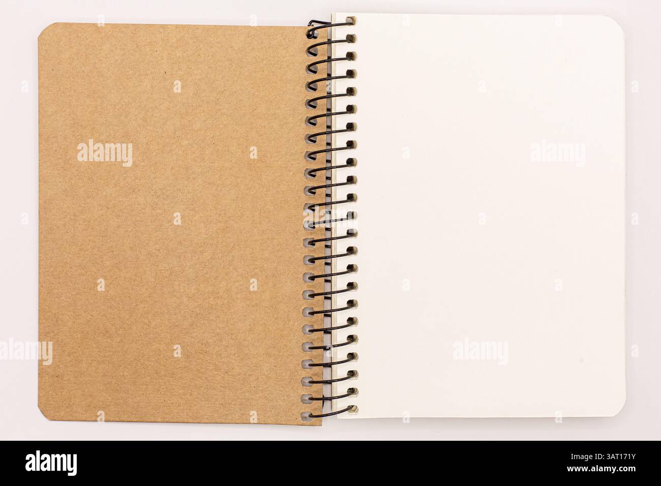 Clean Template for Journal or Sketchbook Mockups - Kraft Cover Notebook ...