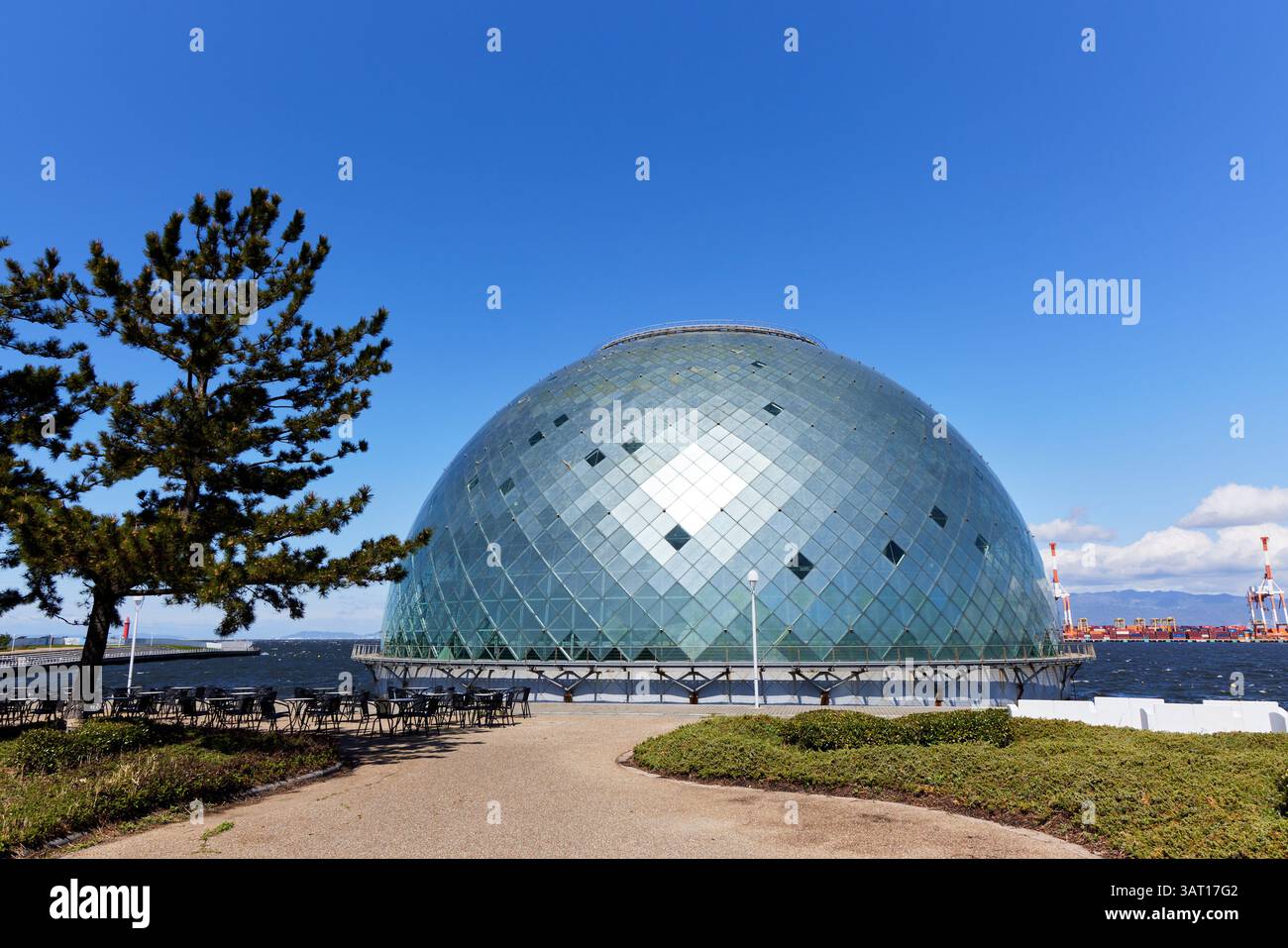 A general view of Premium Jewelry Dome Osaka in Osaka Bay, Japan, April ...