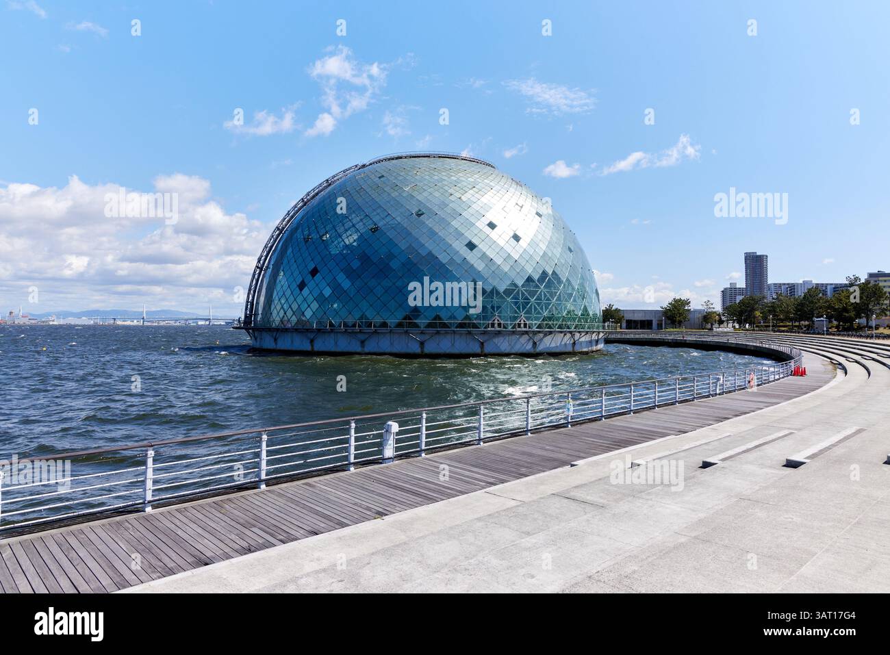 A general view of Premium Jewelry Dome Osaka in Osaka Bay, Japan, April ...