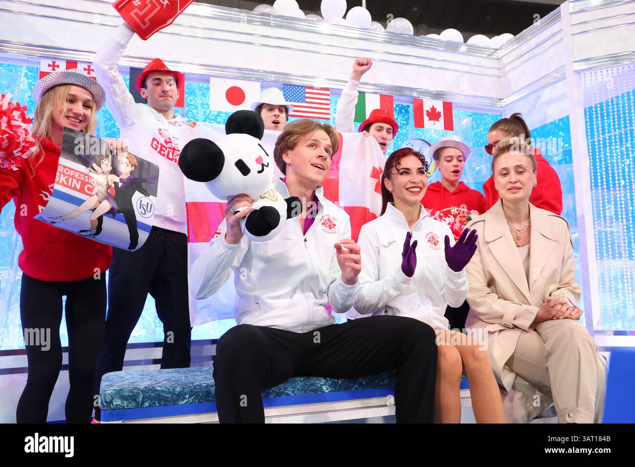 Tokyo, Japan. 17th Apr, 2025. Diana Davis & Gleb Smolkin (GEO) Figure ...