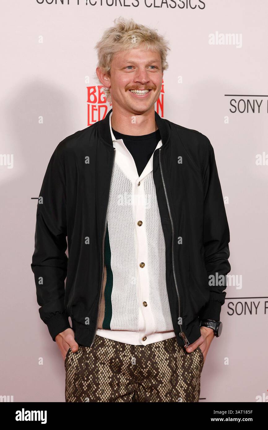 LOS ANGELES - JAN 27: Aric Van Halen, son of Alex Van Halen at the ...