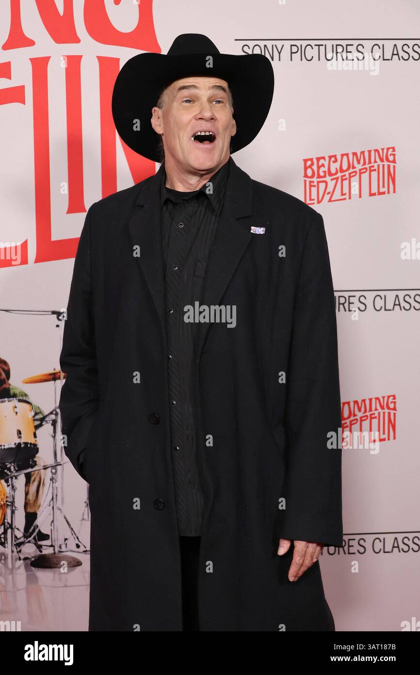 LOS ANGELES - JAN 27: John Easdale at the Becoming Led Zeppelin Los ...