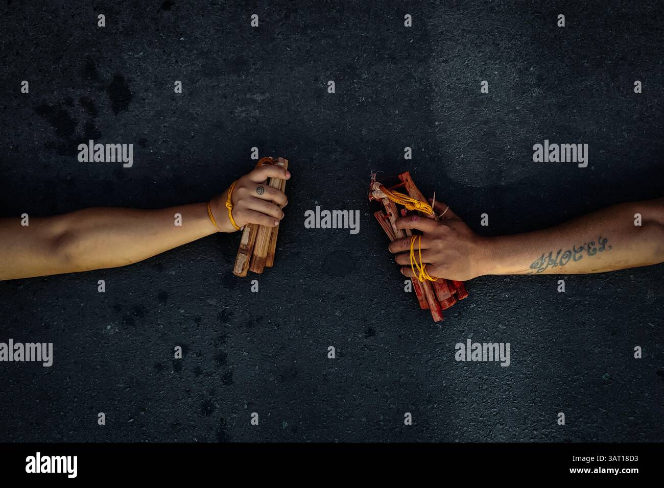 Antipolo, Philippines. 18th Apr, 2025. (EDITOR'S NOTE: This image ...