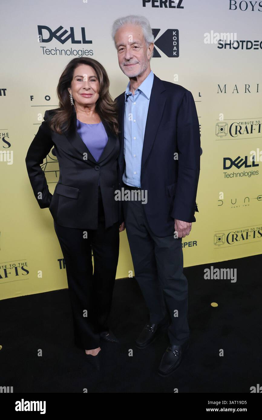LOS ANGELES - JAN 24: Paula Wagner, Rick Nicita at the American Cinematheque‘s 4th Annual ...