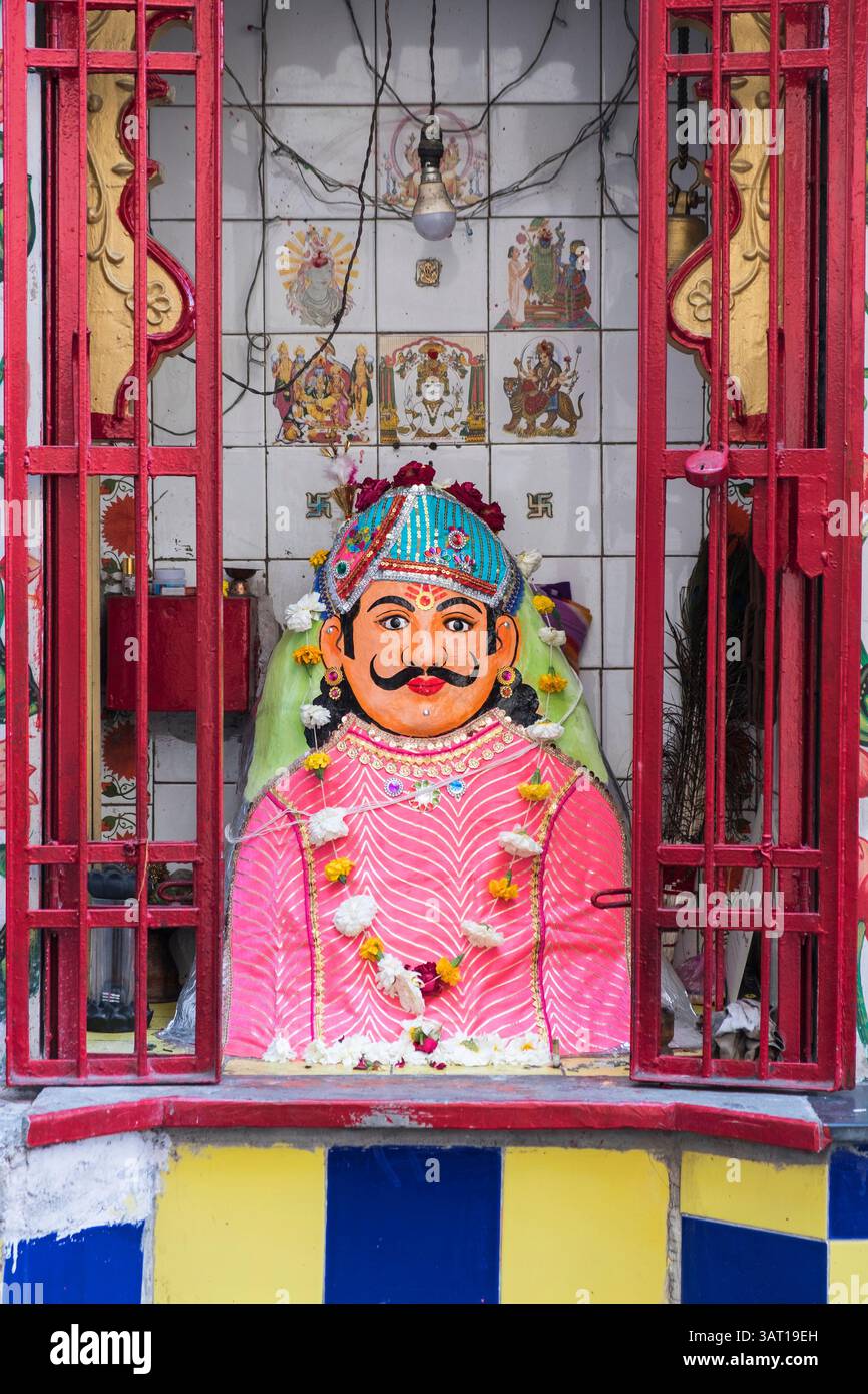 Ganga Bharu river god shrine Udaipur Rajasthan India Stock Photo - Alamy