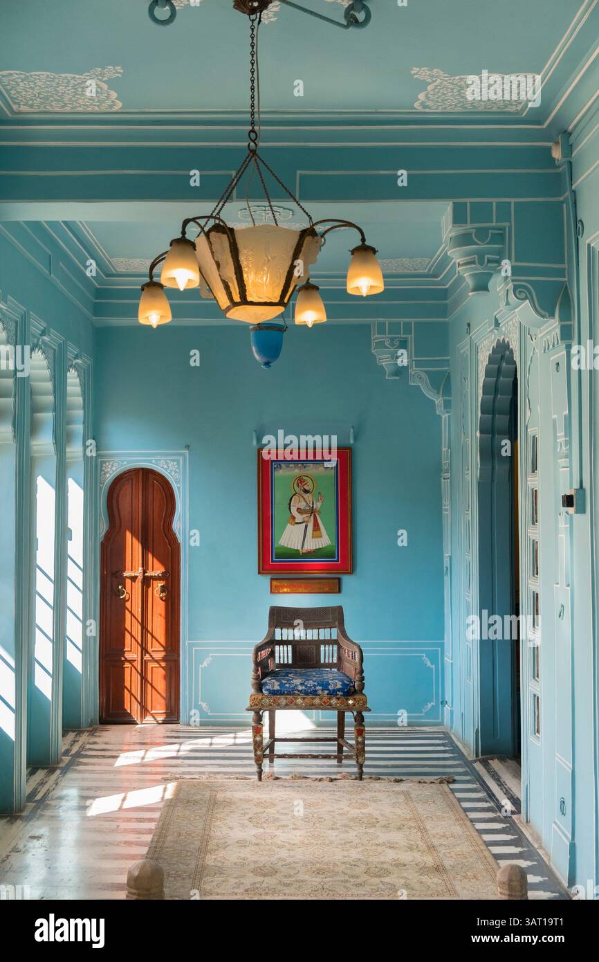 Bhim Vilas City Palace Udaipur Rajasthan India Stock Photo - Alamy