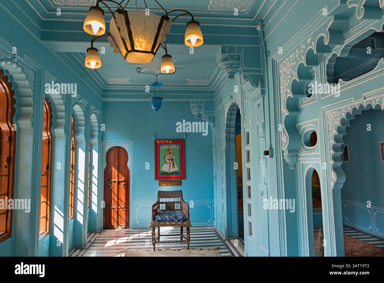 Bhim Vilas City Palace Udaipur Rajasthan India Stock Photo - Alamy
