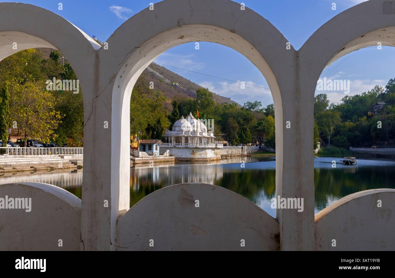 Doodh Talai Lake Udaipur Rajasthan India Stock Photo - Alamy