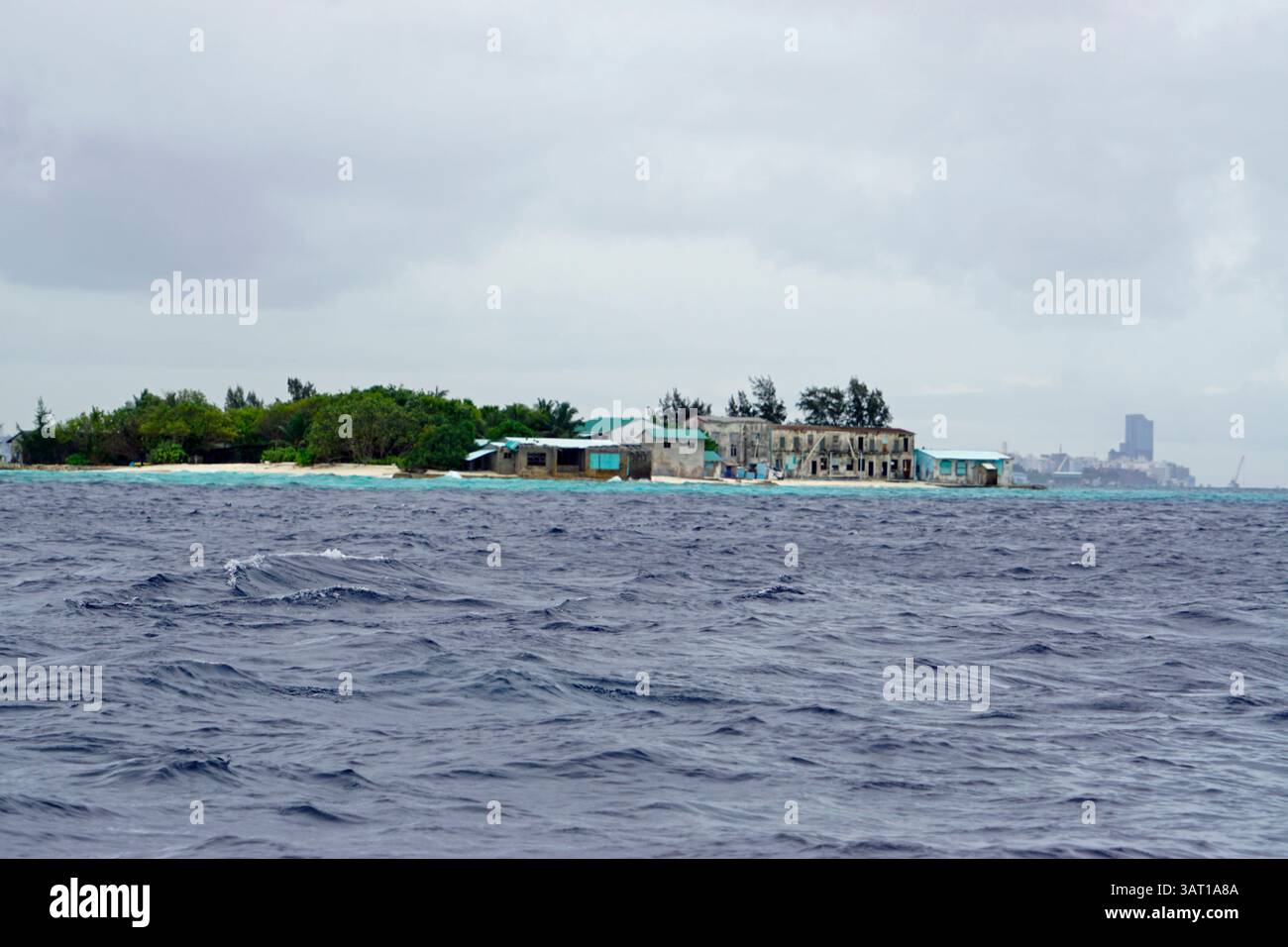 new housing project on hulhumale island on the maldives Stock Photo - Alamy