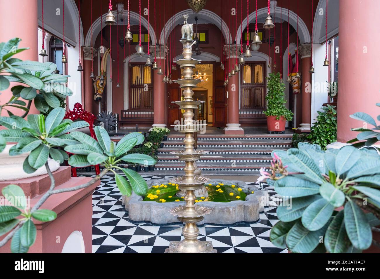 The House of MG heritage hotel entrance Ahmedabad Gujarat India Stock ...