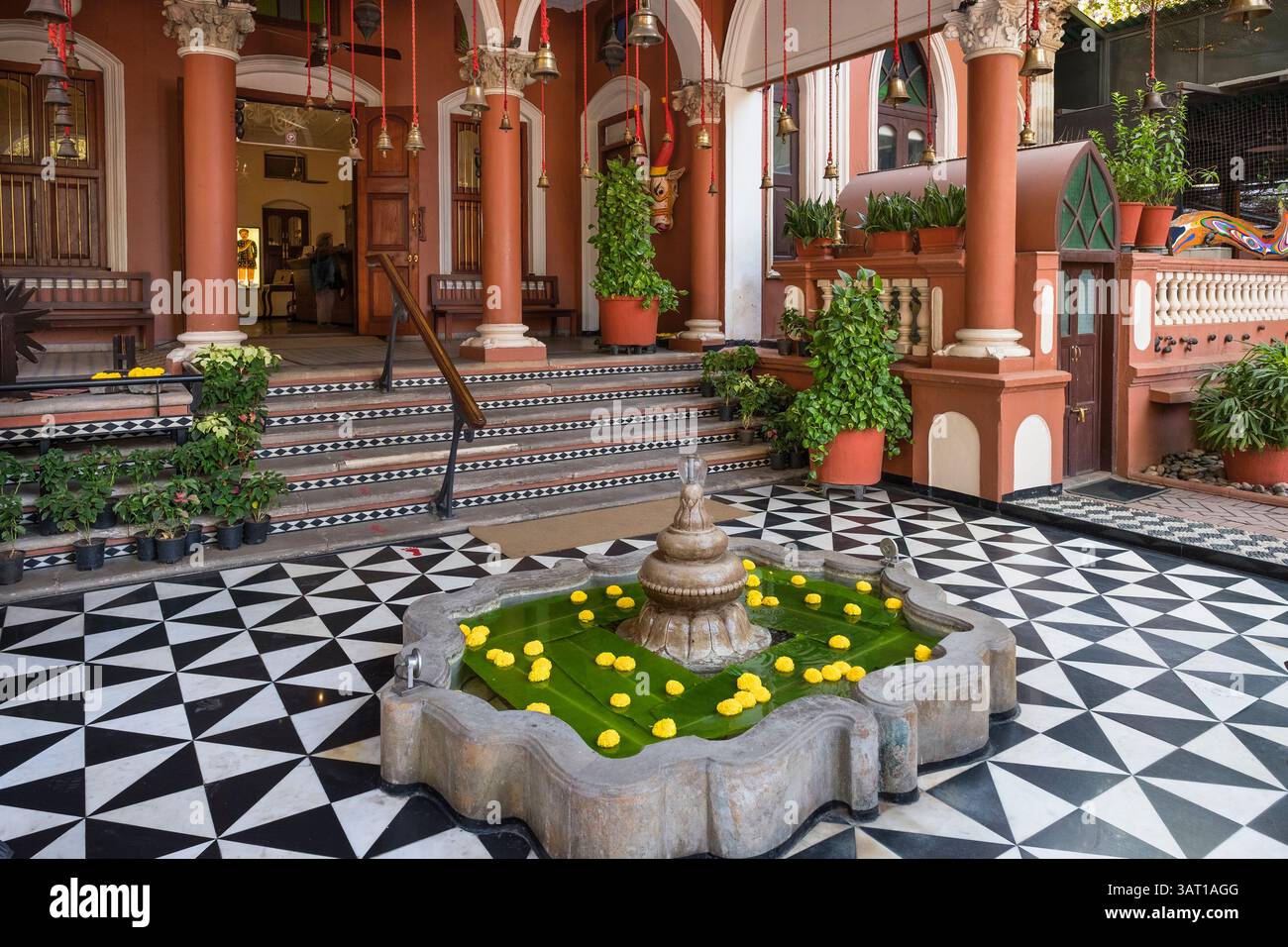 The House of MG heritage hotel entrance Ahmedabad Gujarat India Stock ...