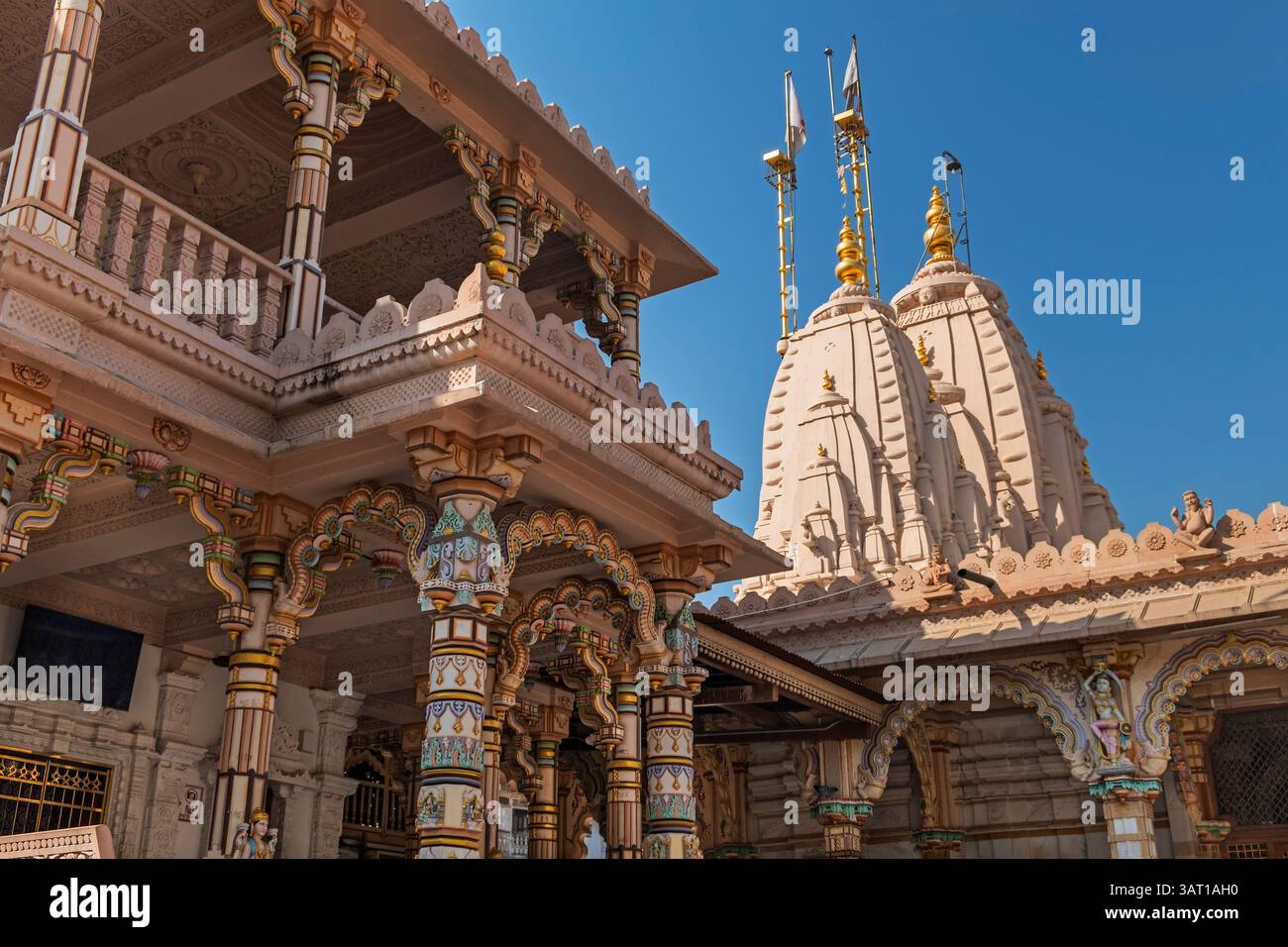 Shree Swaminarayan Mandir Kalupur Ahmedabad Gujarat India Stock Photo ...