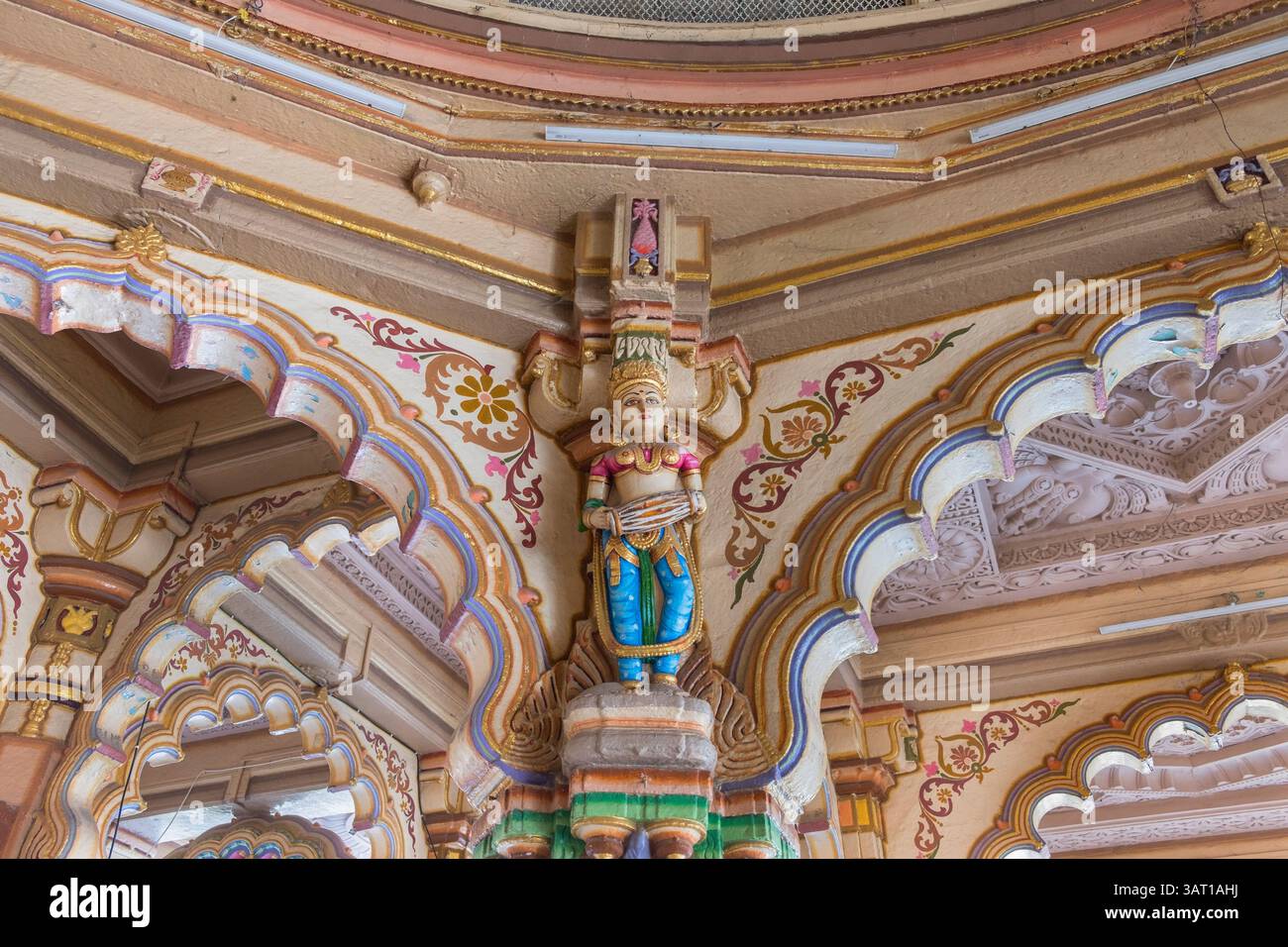 Shree Swaminarayan Mandir Kalupur Ahmedabad Gujarat India Stock Photo ...