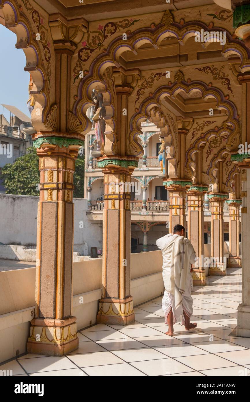Shree Swaminarayan Mandir Kalupur Ahmedabad Gujarat India Stock Photo ...