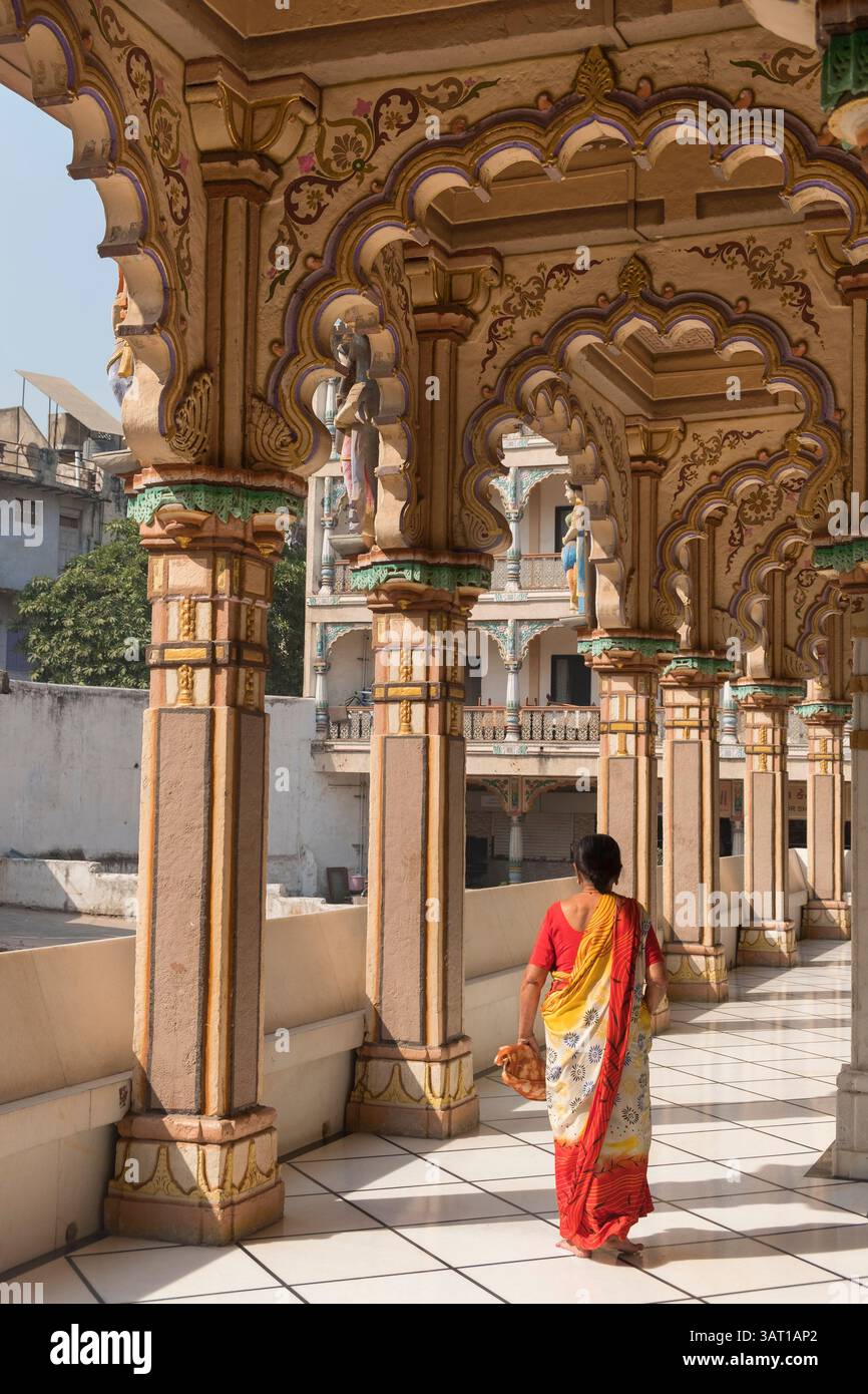 Shree Swaminarayan Mandir Kalupur Ahmedabad Gujarat India Stock Photo ...