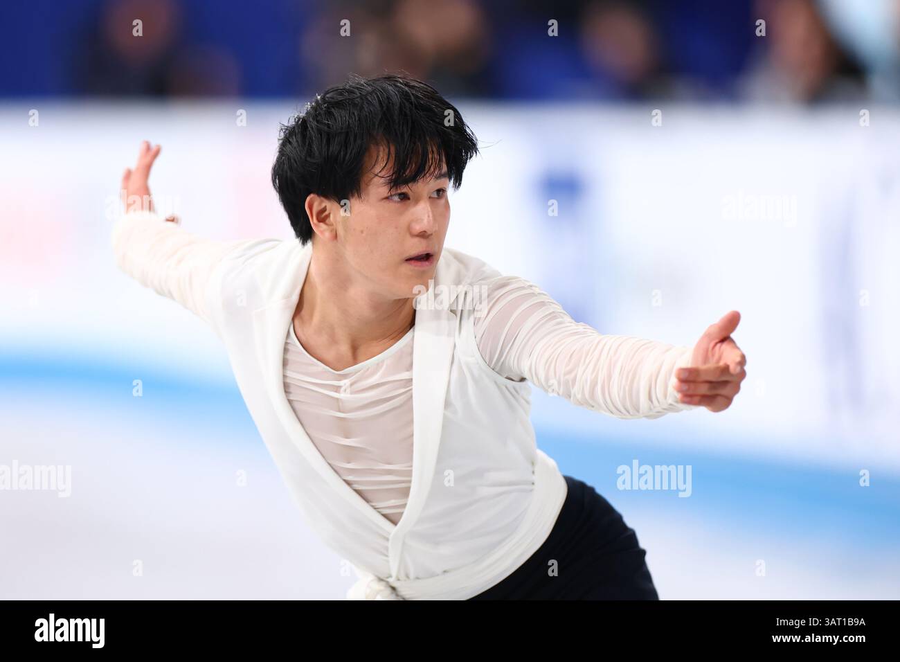 Tokyo, Japan. 17th Apr, 2025. Adam Siao Him Fa (FRA) Figure Skating ...