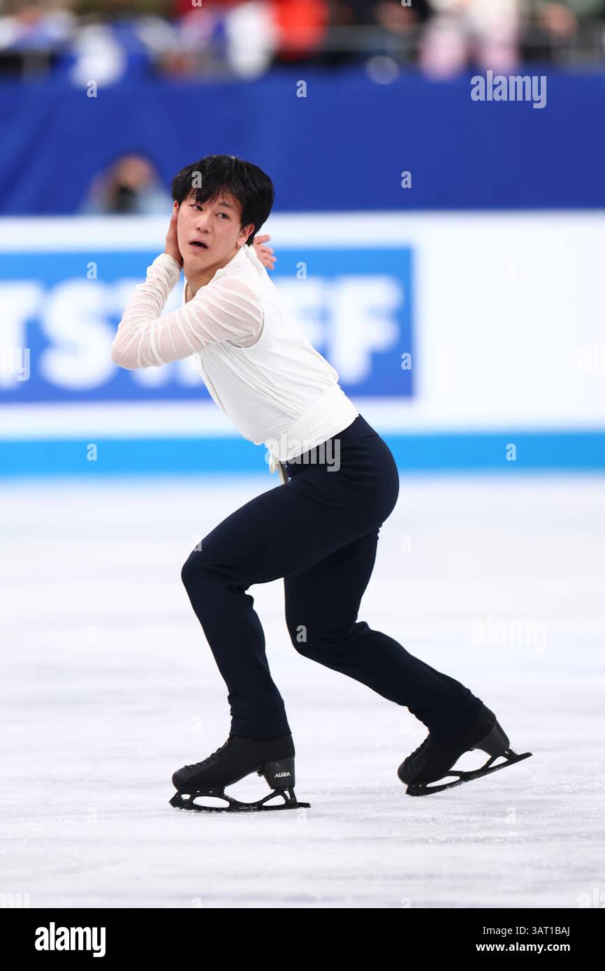 Tokyo, Japan. 17th Apr, 2025. Adam Siao Him Fa (FRA) Figure Skating ...