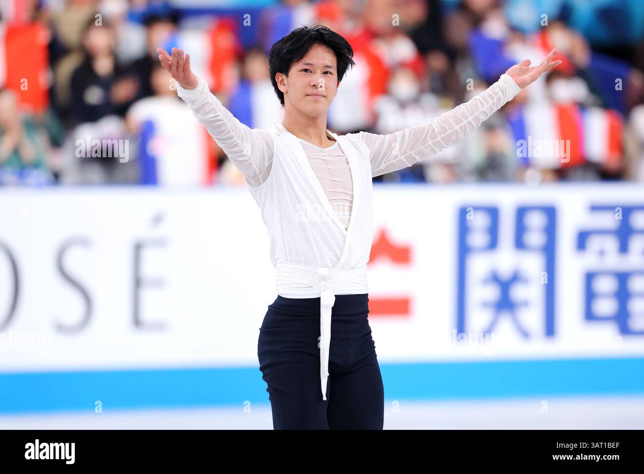 Tokyo, Japan. 17th Apr, 2025. Adam Siao Him Fa (FRA) Figure Skating ...