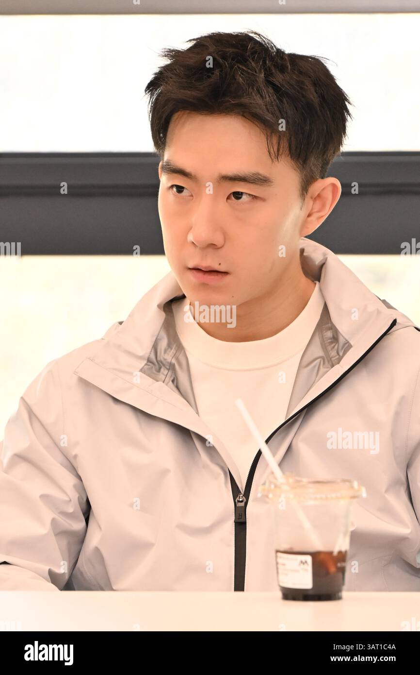 Chinese actor Zheng Hao attends an activity in Beijing, China, 17 April, 2025 Stock Photo - Alamy