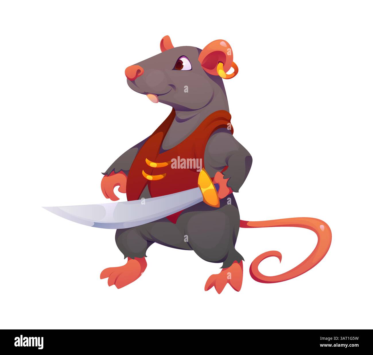 Trickster animal character Stock Vector Images - Alamy