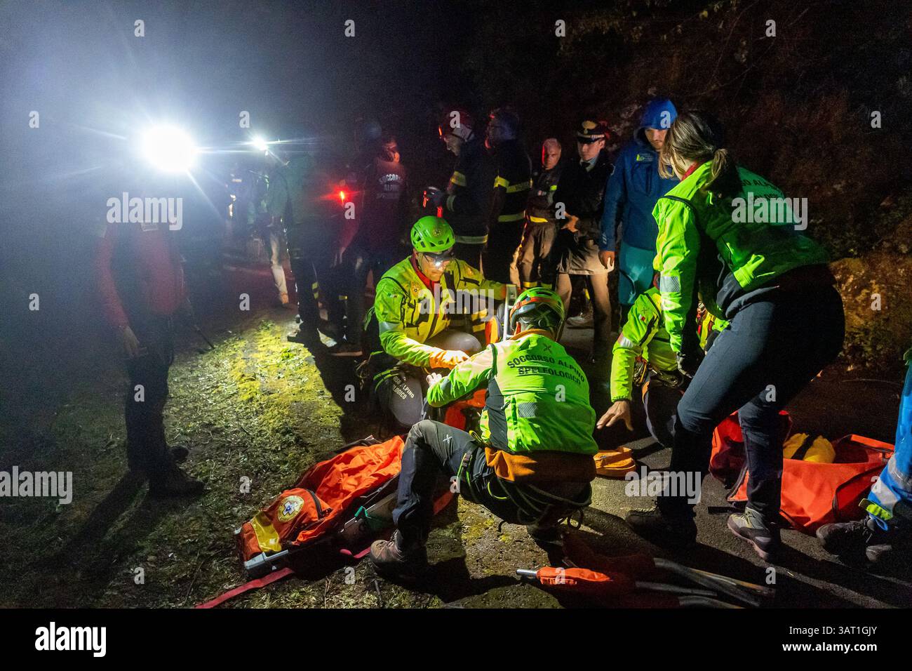 Naples, Italy. 18th Apr, 2025. Naples, April 17, 2025, Castellammare di ...