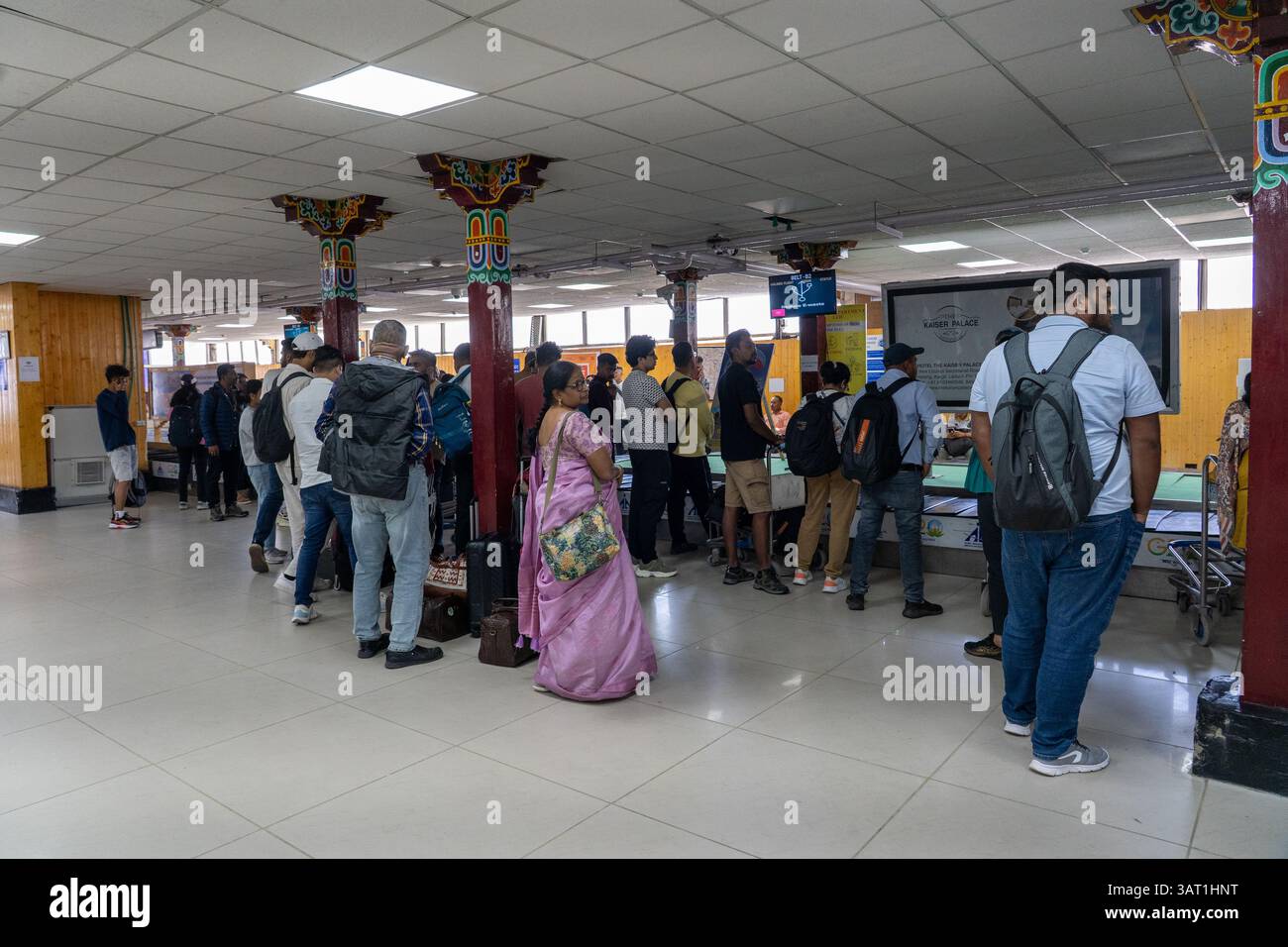 Kushok Bakula Rimpochee Airport in Leh, India Stock Photo - Alamy