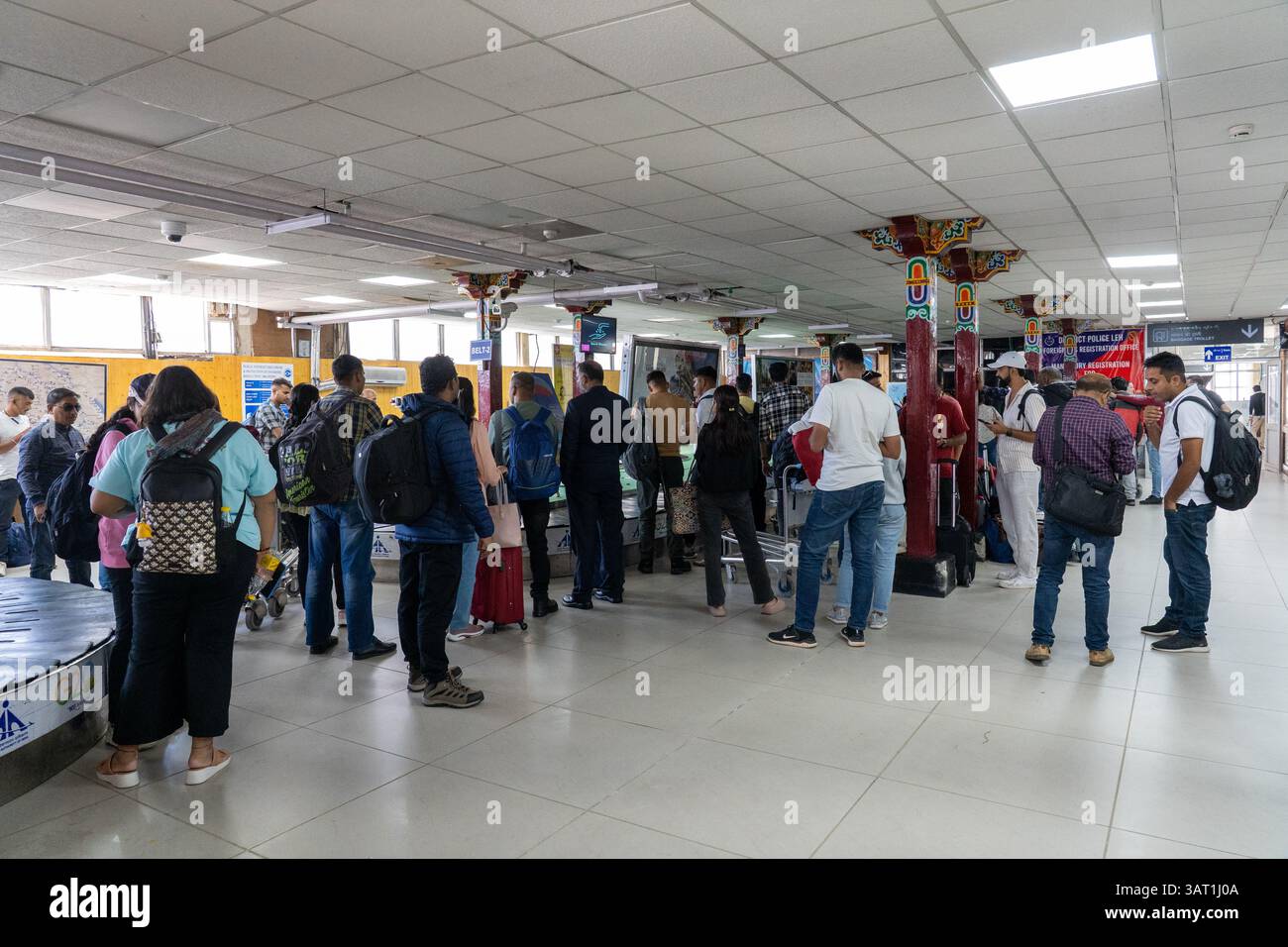 Kushok Bakula Rimpochee Airport in Leh, India Stock Photo - Alamy