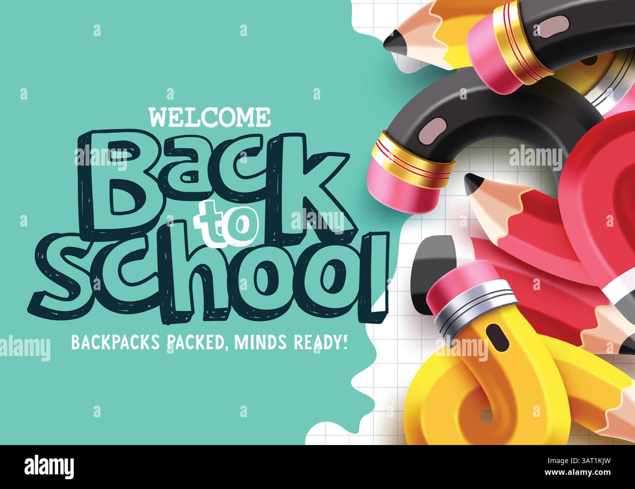 Welcome back to school clipart template design. Back to school text ...