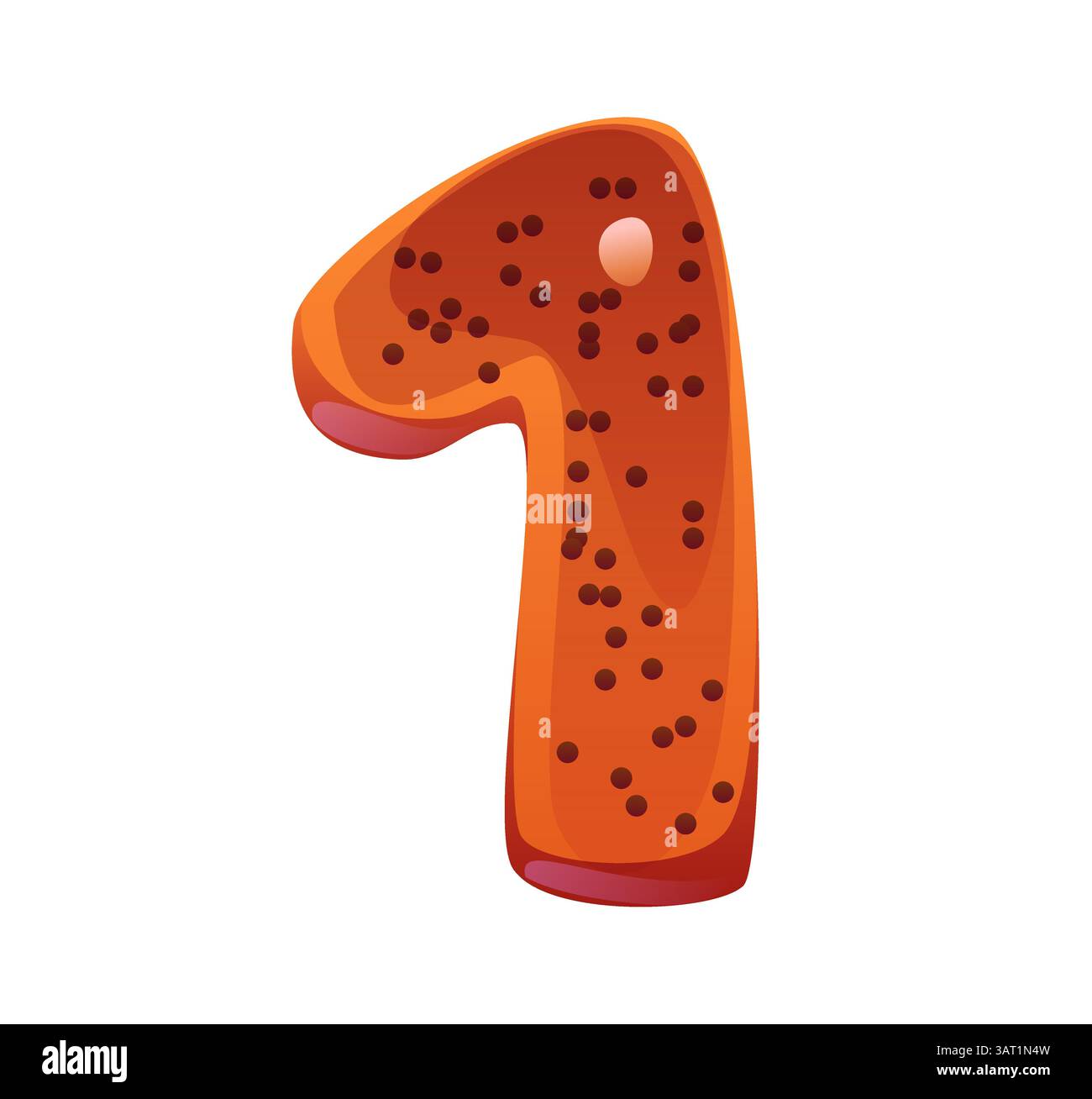 Candy font, sweet dessert and confectionery type for cartoon bakery ...