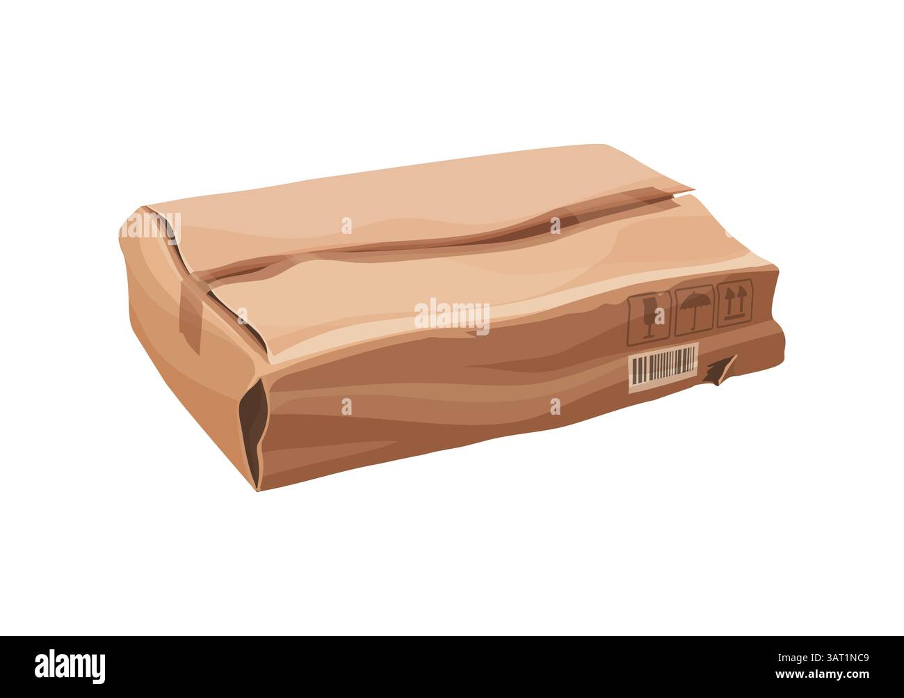 Tape damage Stock Vector Images - Alamy